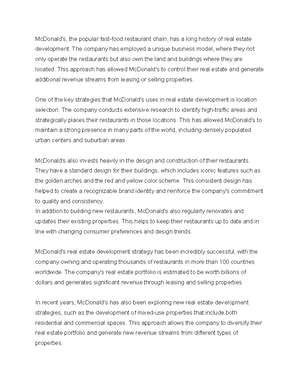 Real Estate Development Notes and Examples - Real estate development is ...