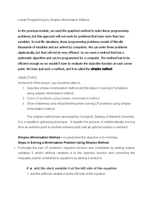 Transportation-Method - Special –Purpose Algorithm: Transportation Method This module explains ...