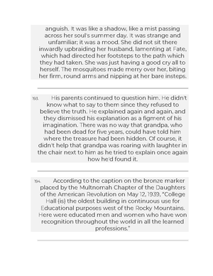 English (02-27-24) Stories Evaluation - TITLE: The Night Came Slowly ...