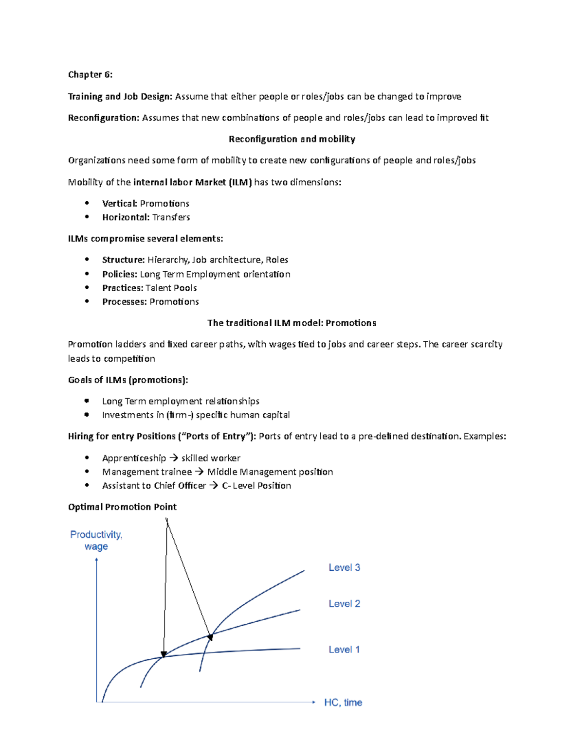 HRMB Zusammenfassung Chapter 6 - Chapter 6: Training and Job Design: Assume that either people ...