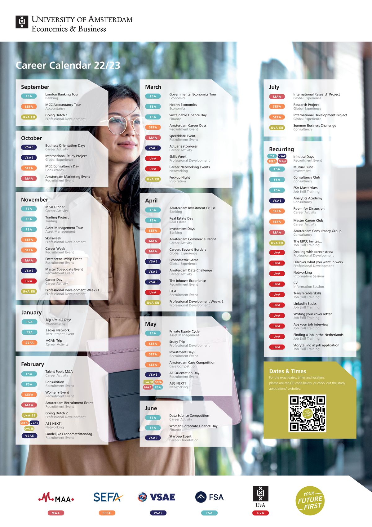 Career calendar 22 23 - Historia kalendarz - Career Calendar 22/ F S A ...