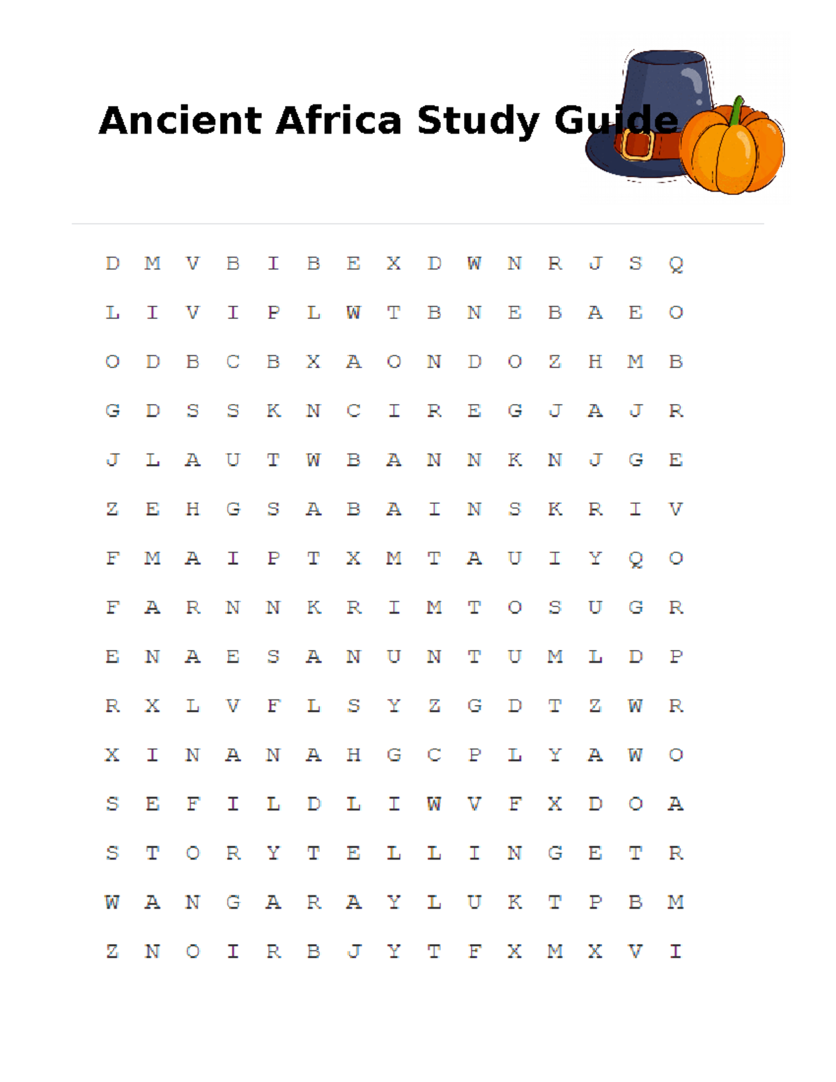 100 - tttttttt - Ancient Africa Study Guide West Africans preserved ...