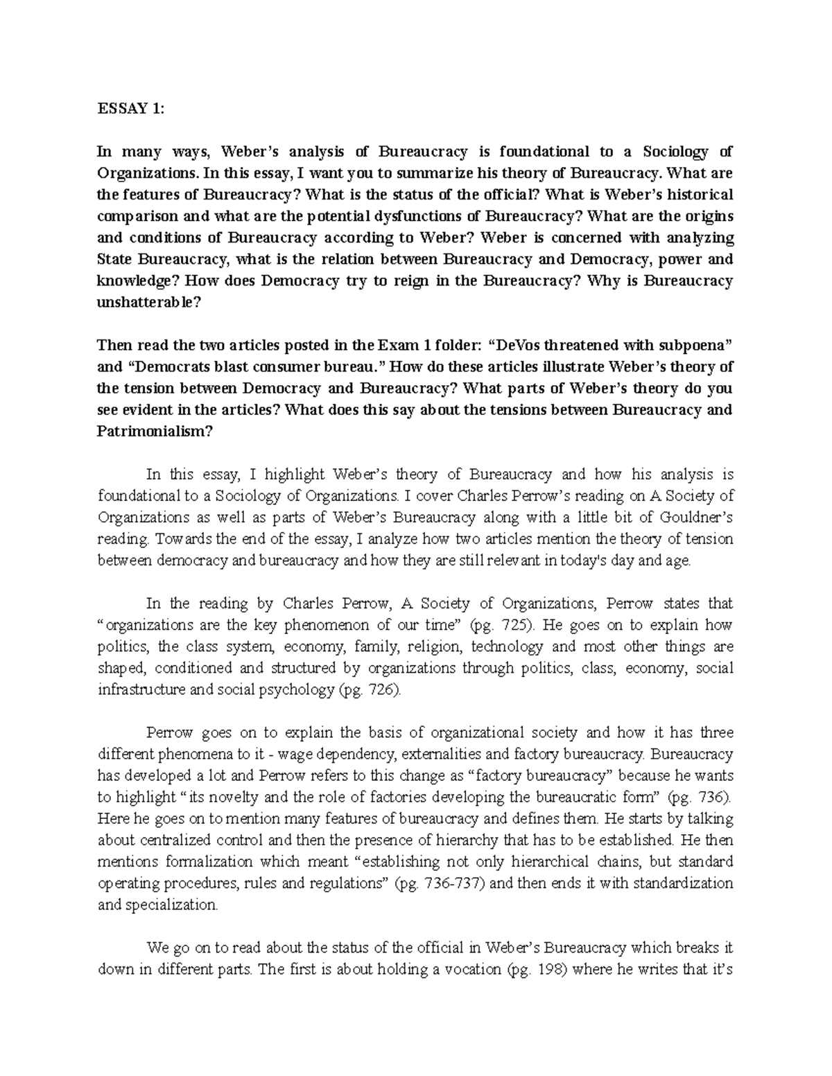 Exam 1 - These are lecture notes from the class taught by Prof Brian ...