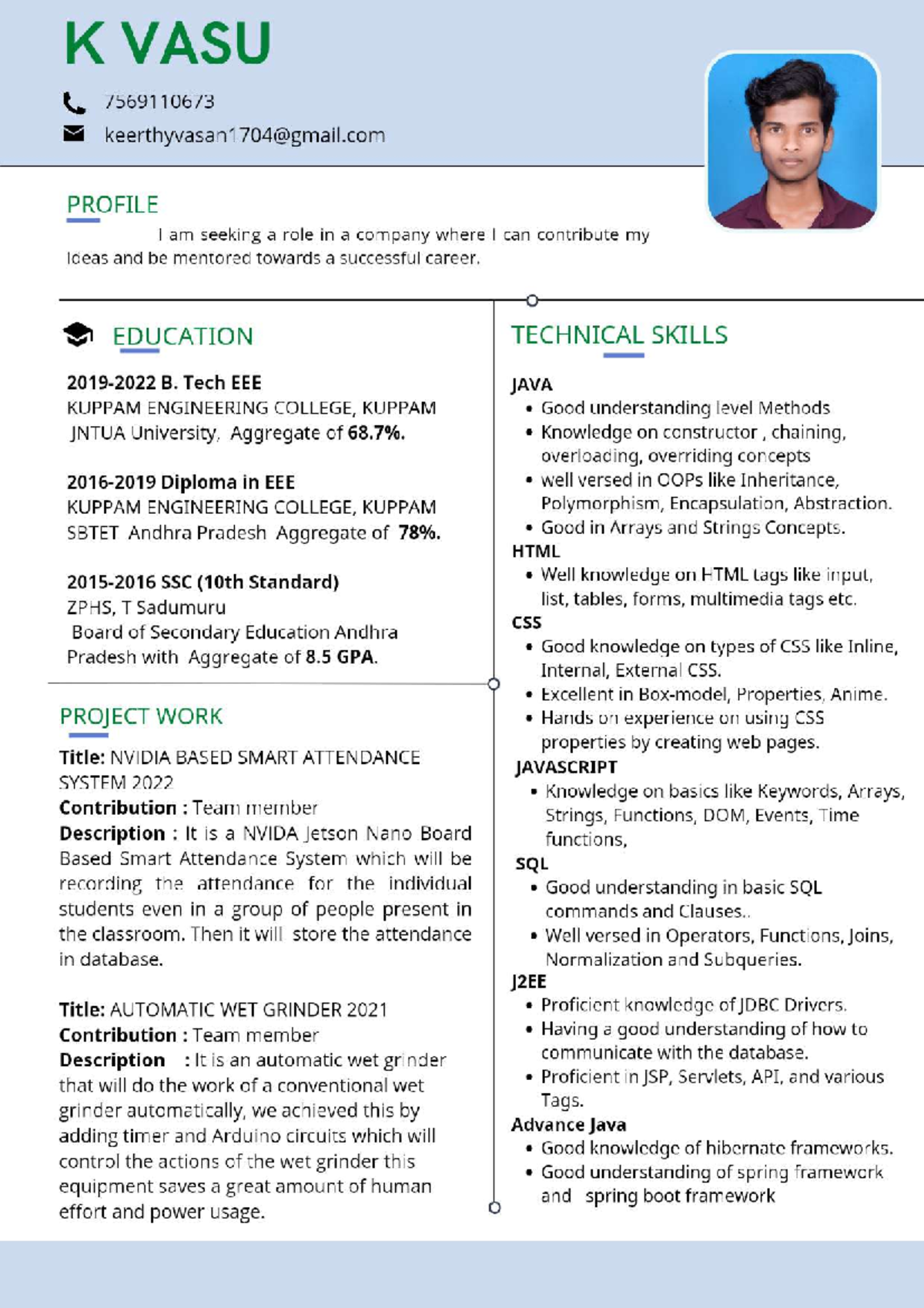 Vasu jio resume - it is good - Wireless cellular communication - Studocu