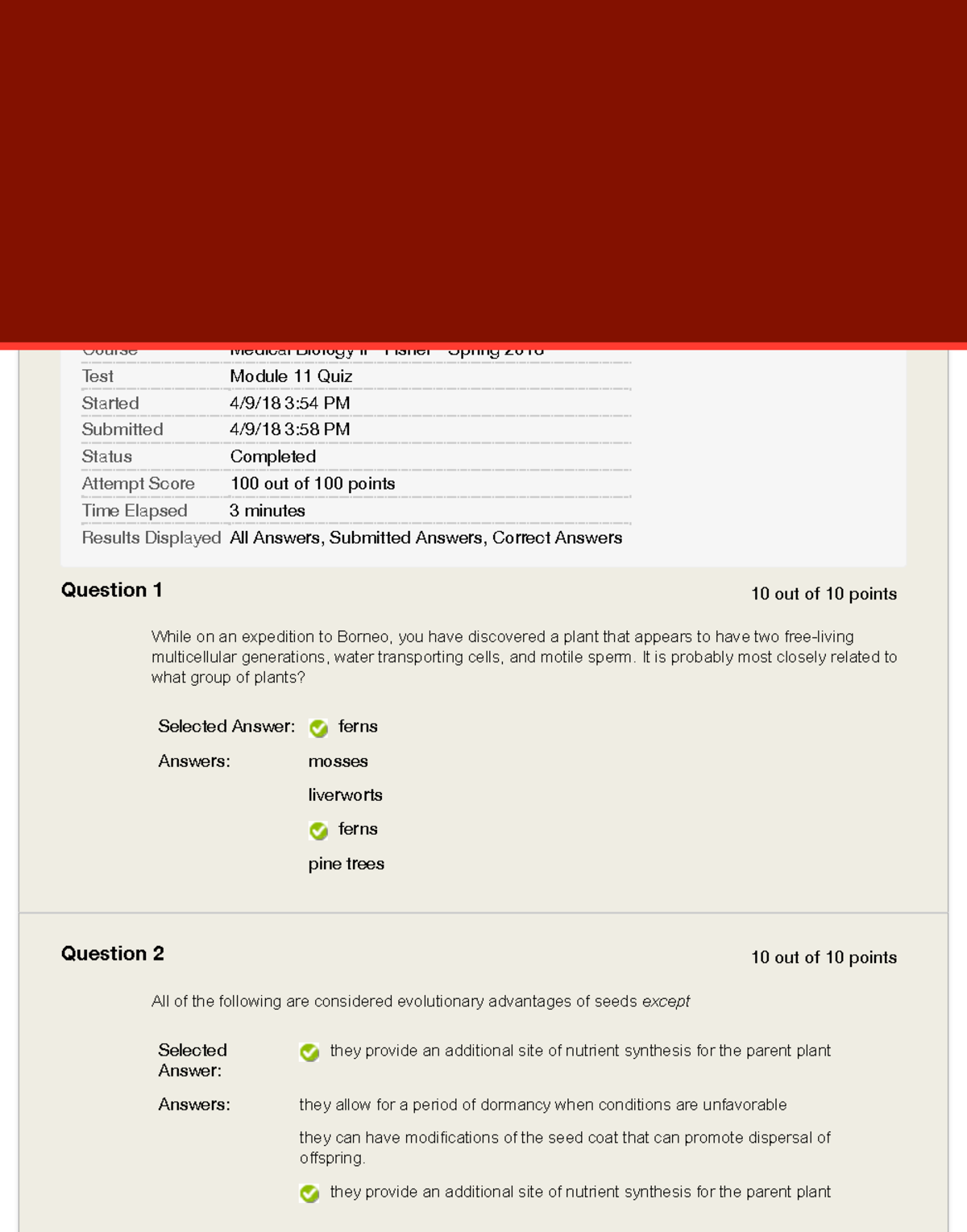 Module-11-quiz - Module 11 - Quiz - Medical H Learning Modules ...