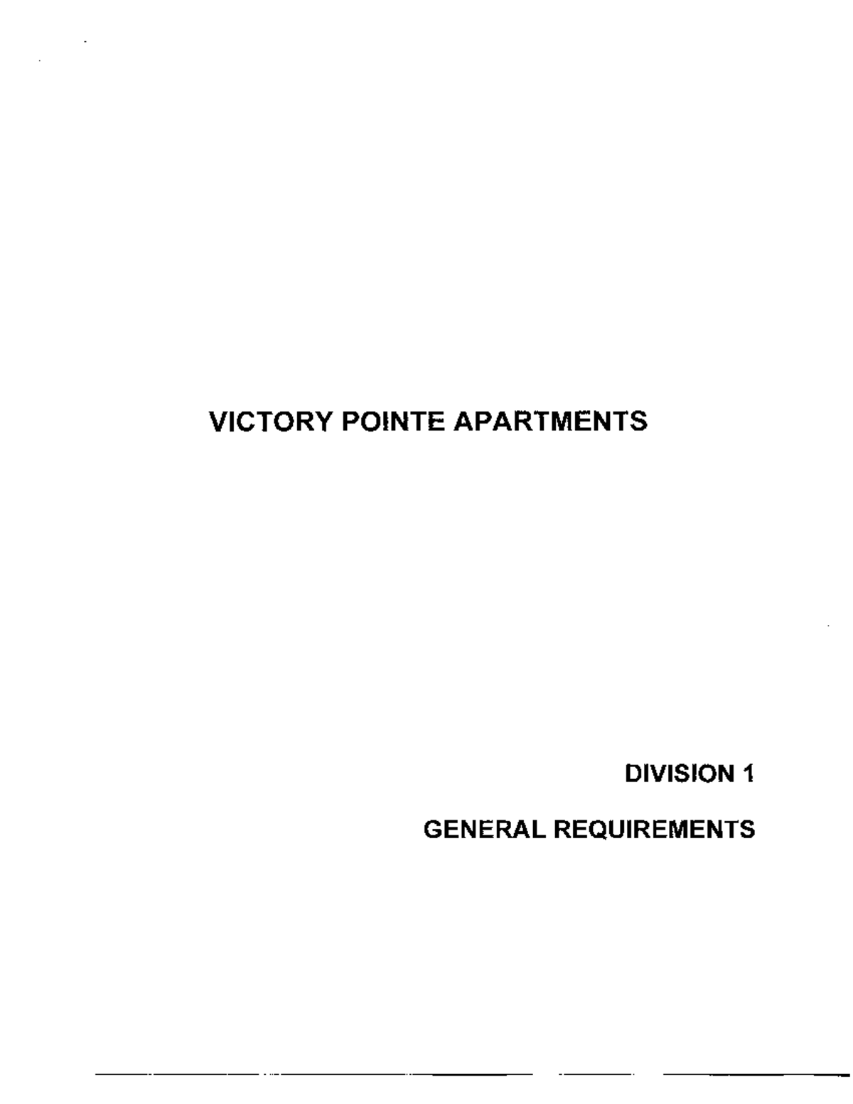 (01) Division 01 General Requirements - Lenguaje - Studocu