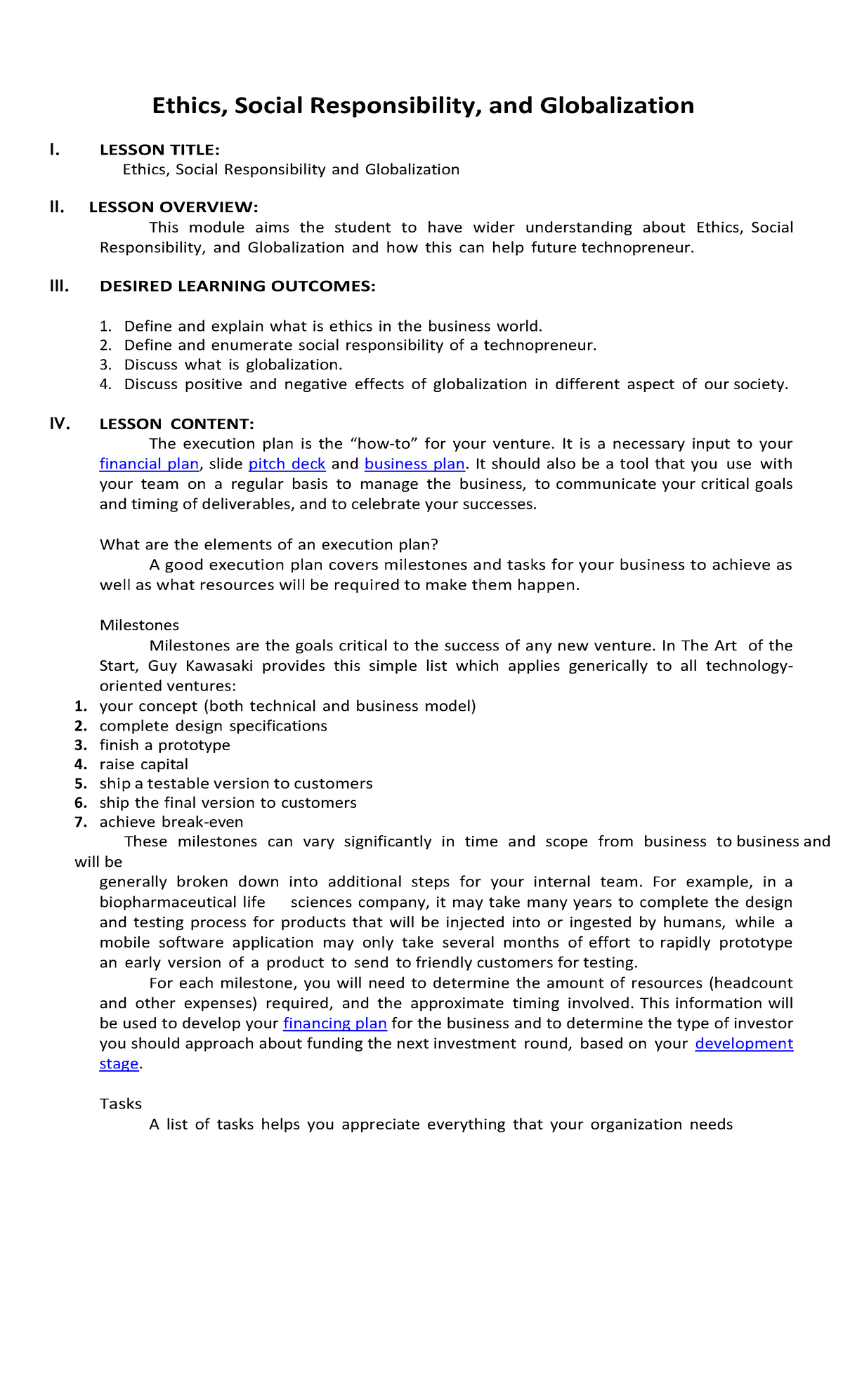 Ethics Social Responsibility AND Globalization - Ethics, Social ...