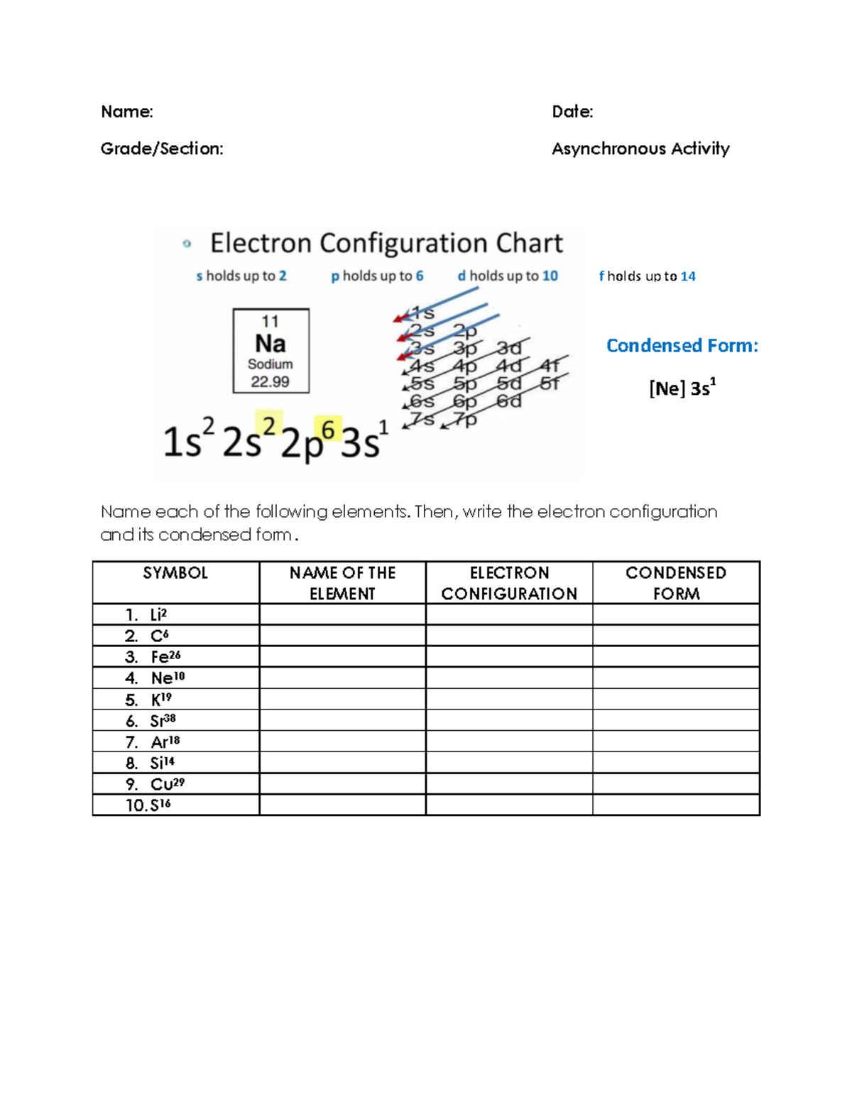 Asynchronous- Activity-1 - mapeh - Name: Date: Grade/Section ... Asynchronous- Activity-1 - mapeh - Name: Date: Grade/Section ...