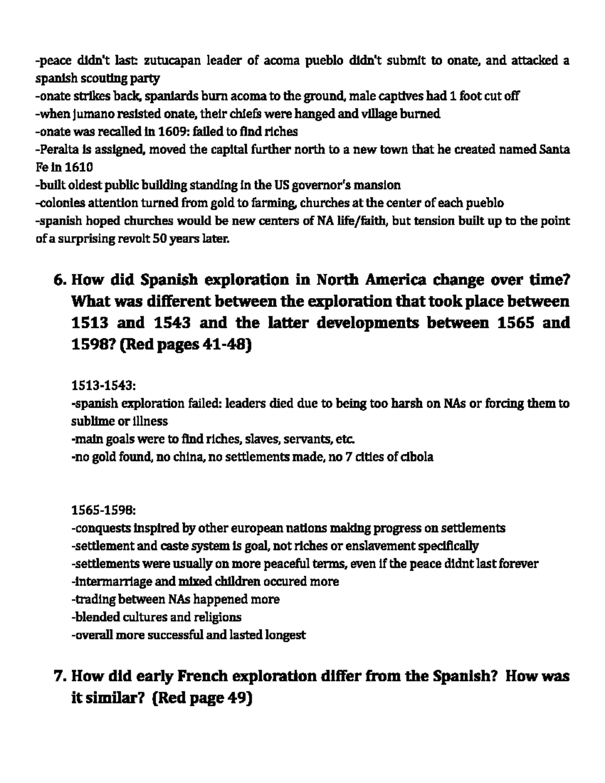 US History Chapter 2 Questions Part 6 - HIS 131 - Studocu