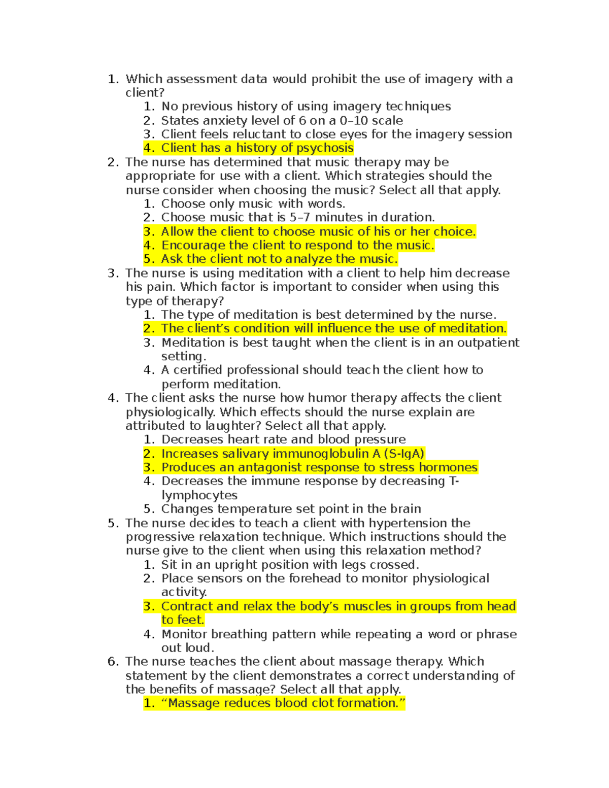 PN3 Exam 1 Questions .docx with great answers and questions to study ...