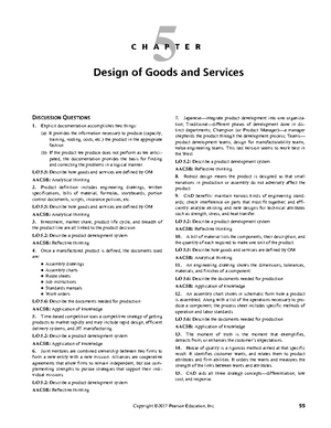 Chapter 5 - Lecture notes 5 - Chapter 5 Business plan - outlines a ...