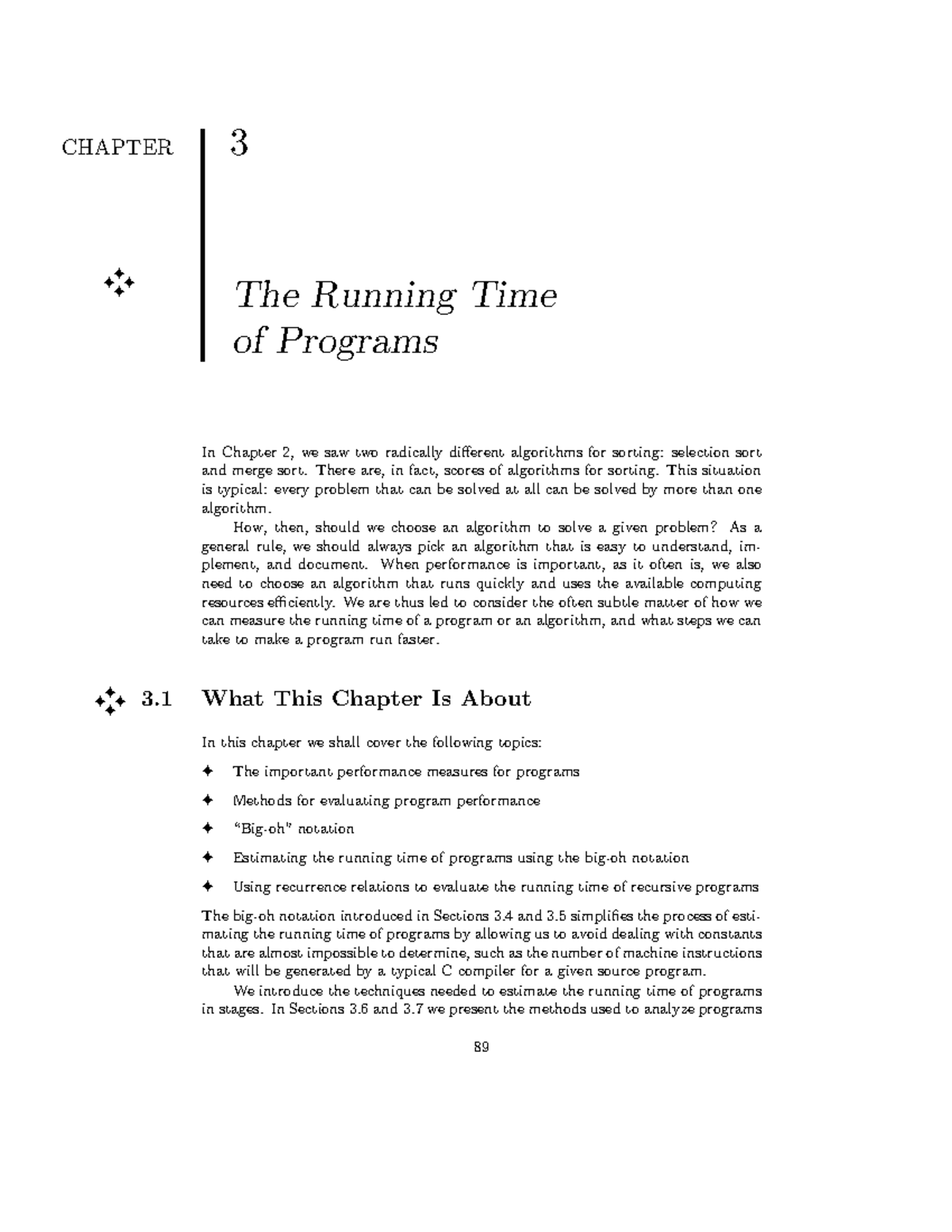 Ch03 - clinical anatomy - CHAPTER 3 F F F F The Running Time of ...