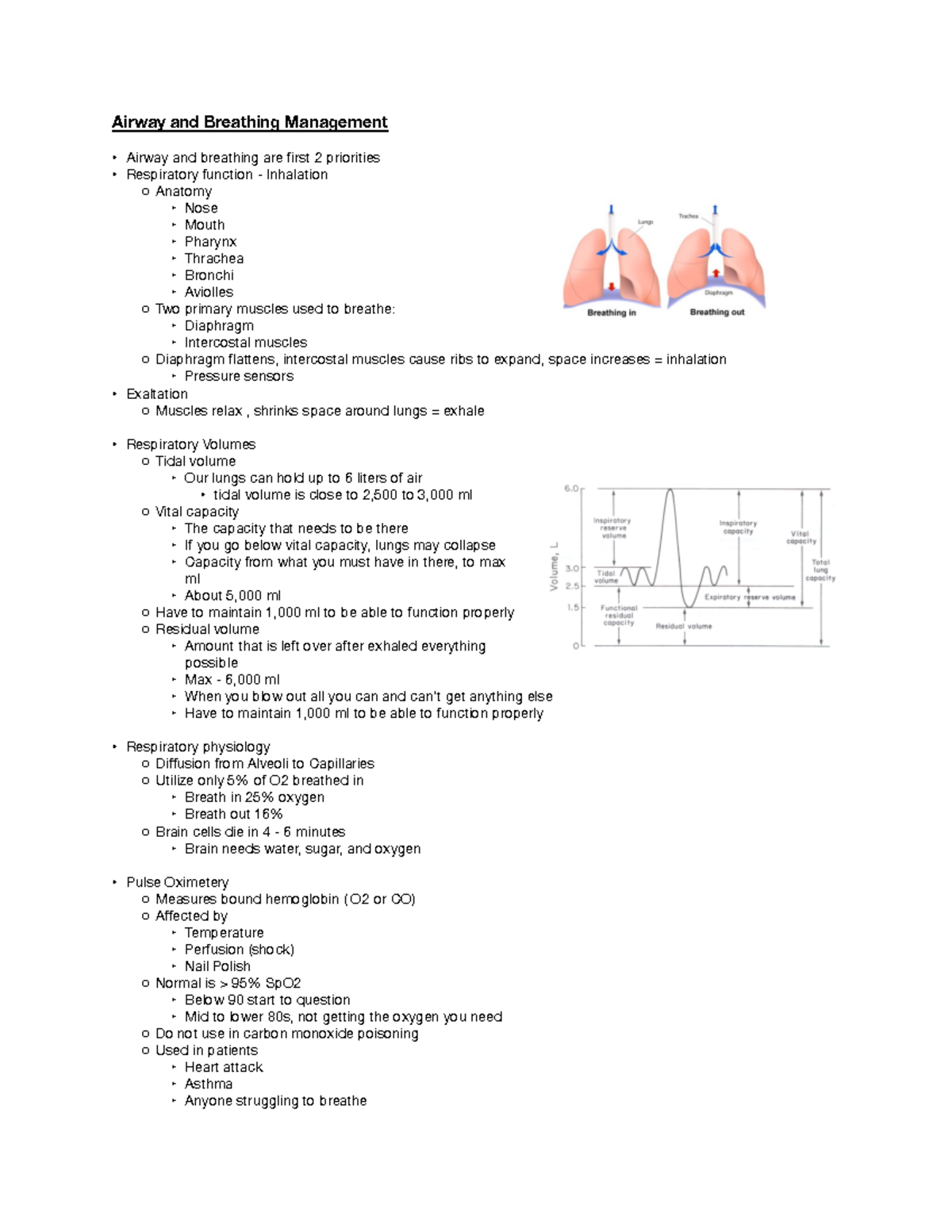 Airway and Breathing Management - Airway and Breathing Management ...