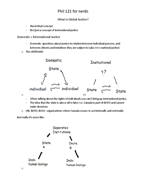 PHIL 121 Lecture 4 - Endre Begby - Reminder: sharp disincion between ...