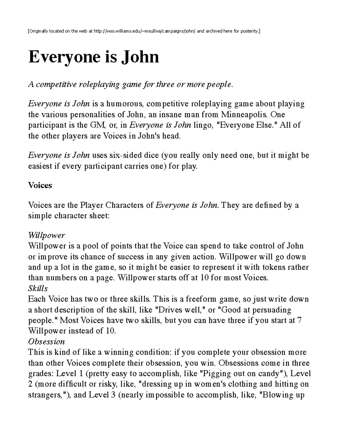 1376589400031 - Everyone is John - [Originally located on the web at ...
