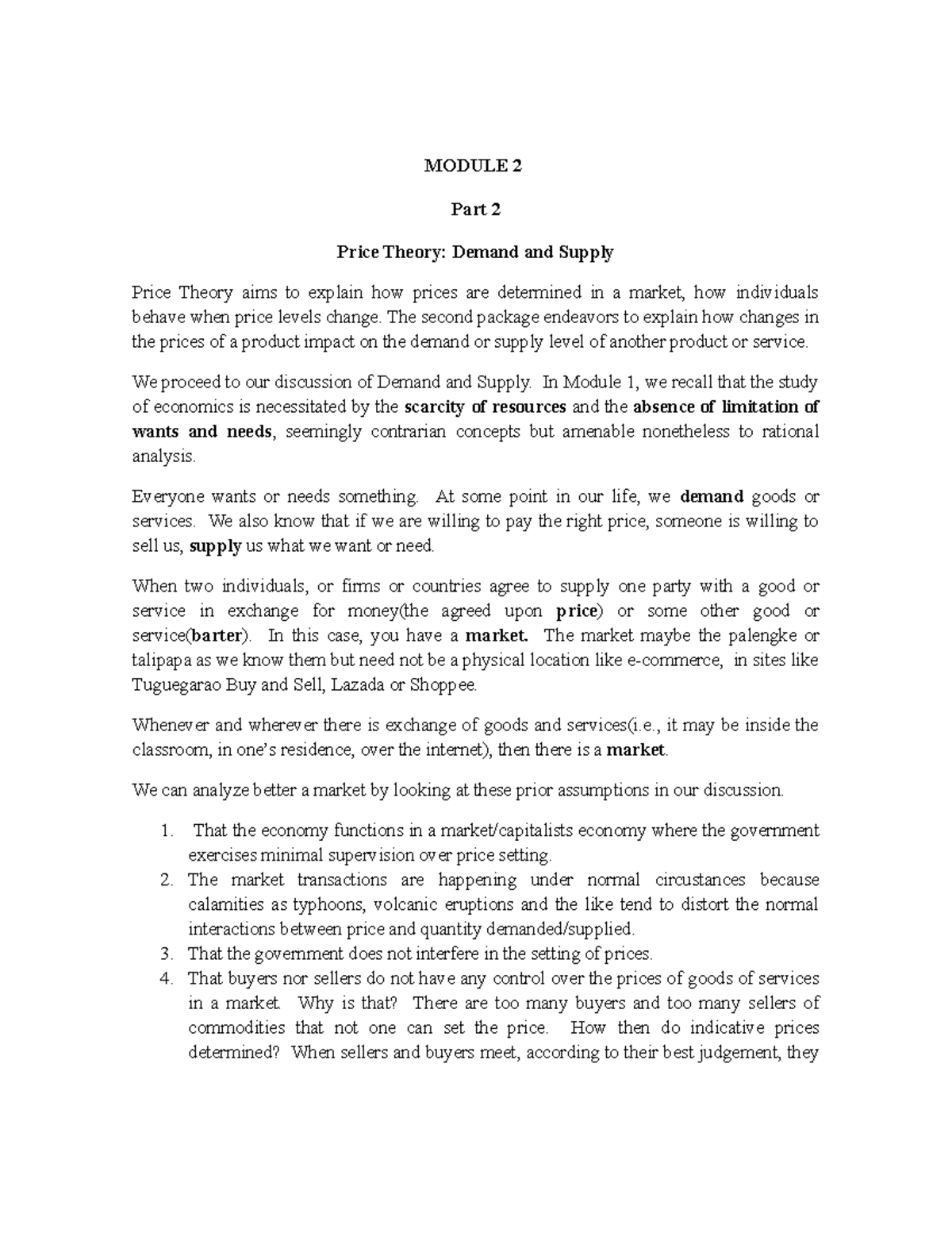 managerial economics 2020-2021 this is Mgrialeco module 2, part 2 ...
