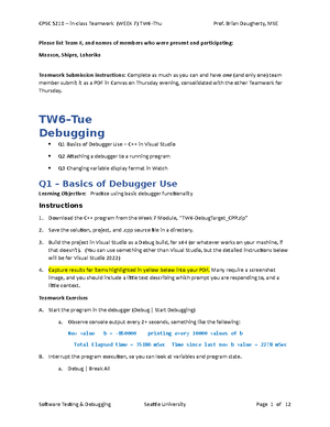 HW3 - assignments - Machine Learning Homework Due Date 11/14/ Please turn your homework though ...