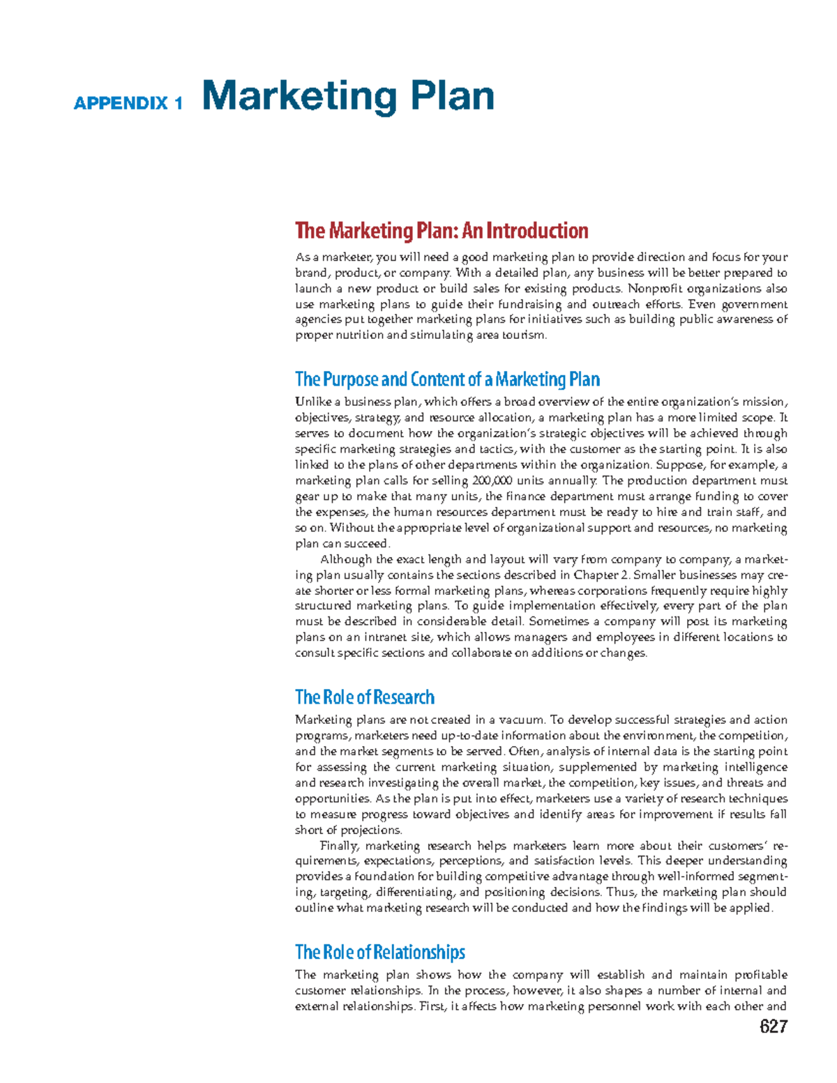 Marketing Plan - With a detailed plan, any business will be better ...