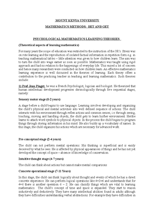 Basic maths - Basic Mathematics Contents 1 Basic Skills 1 Practice ...