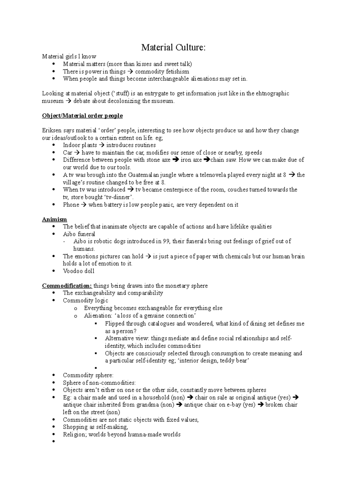 Material Culture - Material Culture: Material girls l know Material ...