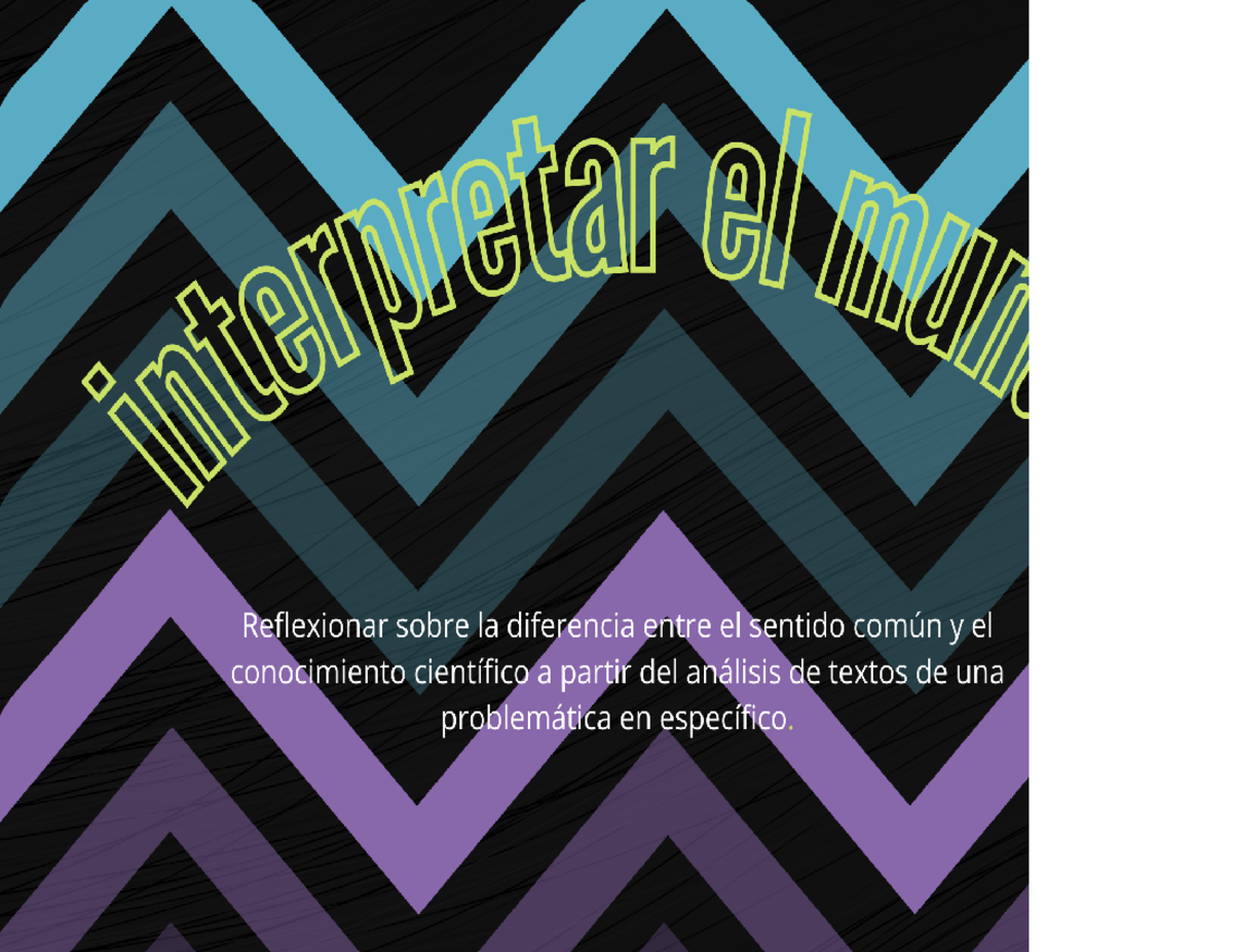 M3C1G32-032 2 - Interpretar el mundo M3C1G32 - [Subtítulo del documento ...