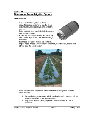Lecture 5 layout of laterals for set sprinklers - Sprinkle & Trickle ...