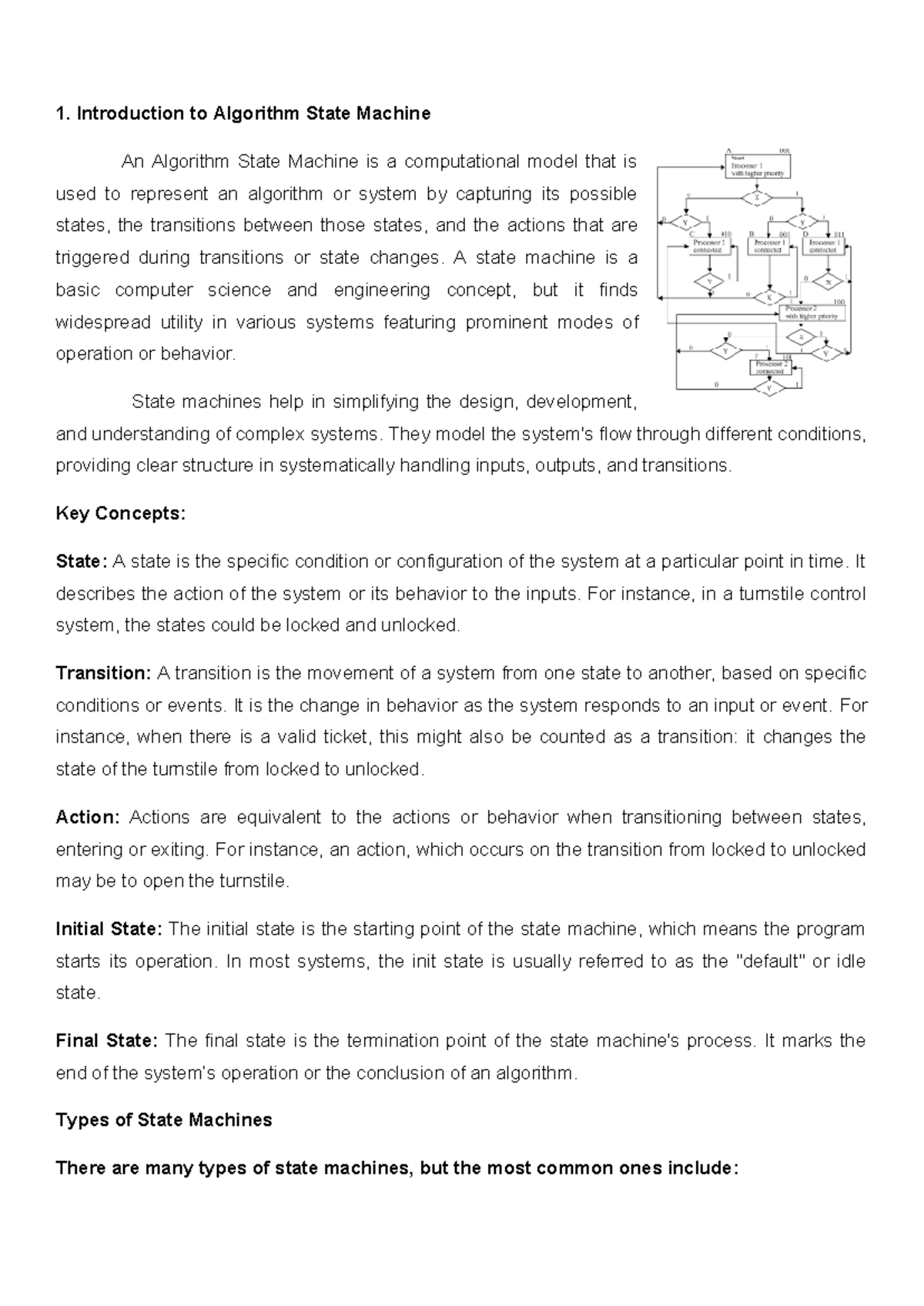 02 - logic gates - Introduction to Algorithm State Machine An Algorithm ...