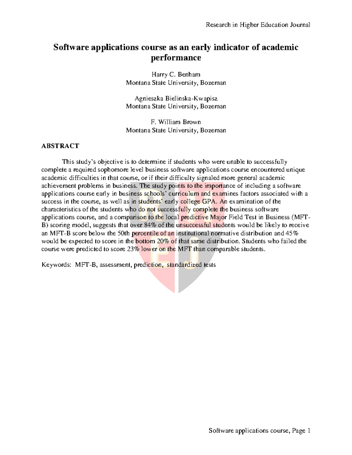 Software applications - Software application Mo Mo Mo ABSTRACT This ...