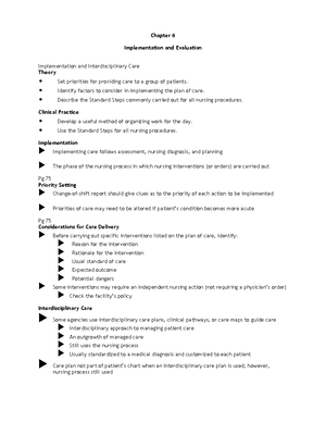 Chapter 5 Nursing Process - Chapter 5 Assessment, Data Analysis/Problem ...