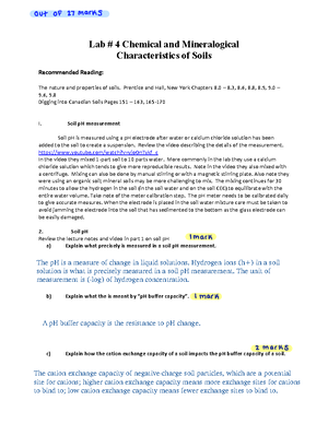 Lab Assignment 2 - ENVS 2060 - Studocu