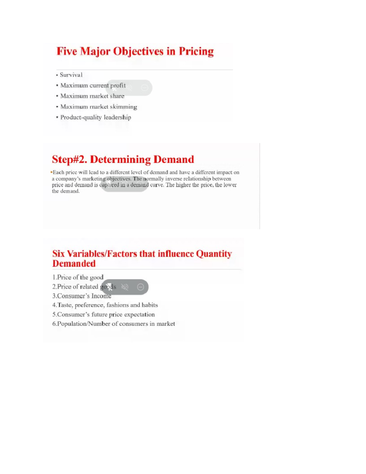 Lecture notes about pricing strategy - Business Ad - Studocu