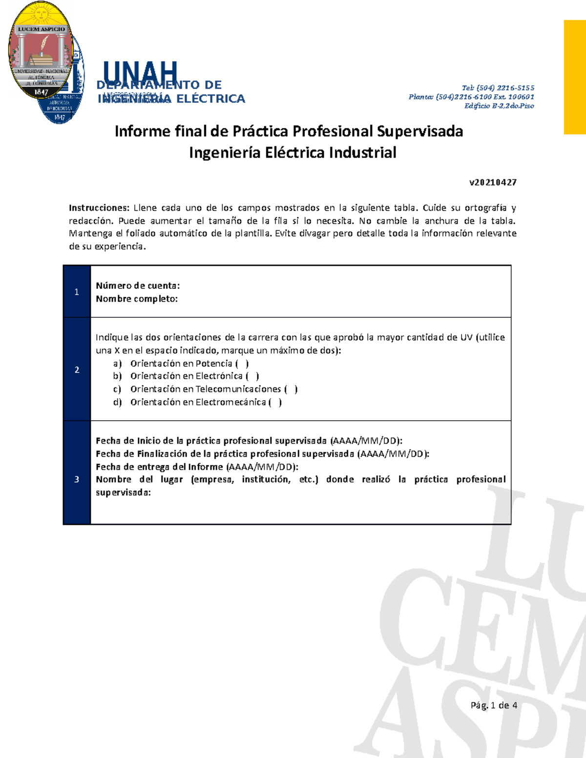 8 Informe de practica profesional - INGENIERÍA ELÉCTRICA | Informe ...