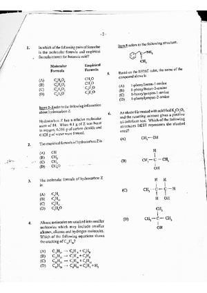 Chemistry Lab Manual[ 12481 ] - Table of Contents Number Lab Title Page ...
