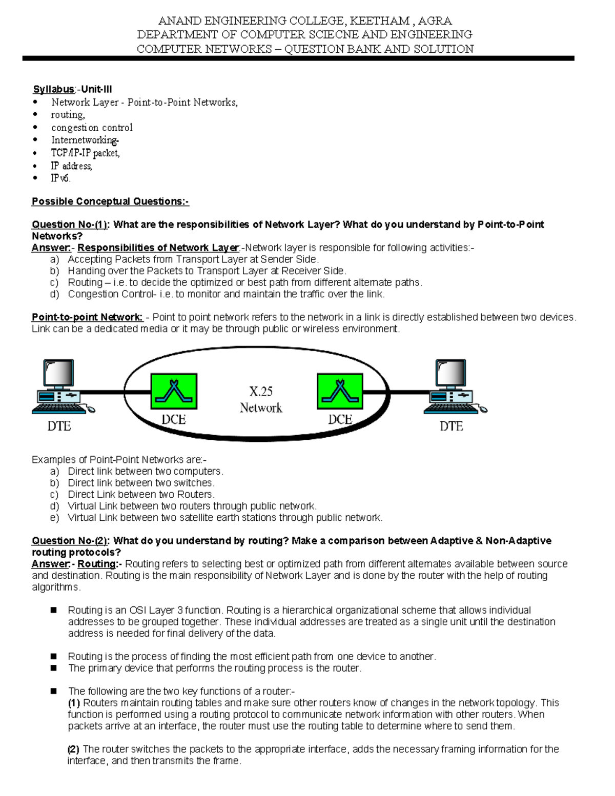 CNNotesunit 3 - It's nice to read this notes - ANAND ENGINEERING ...