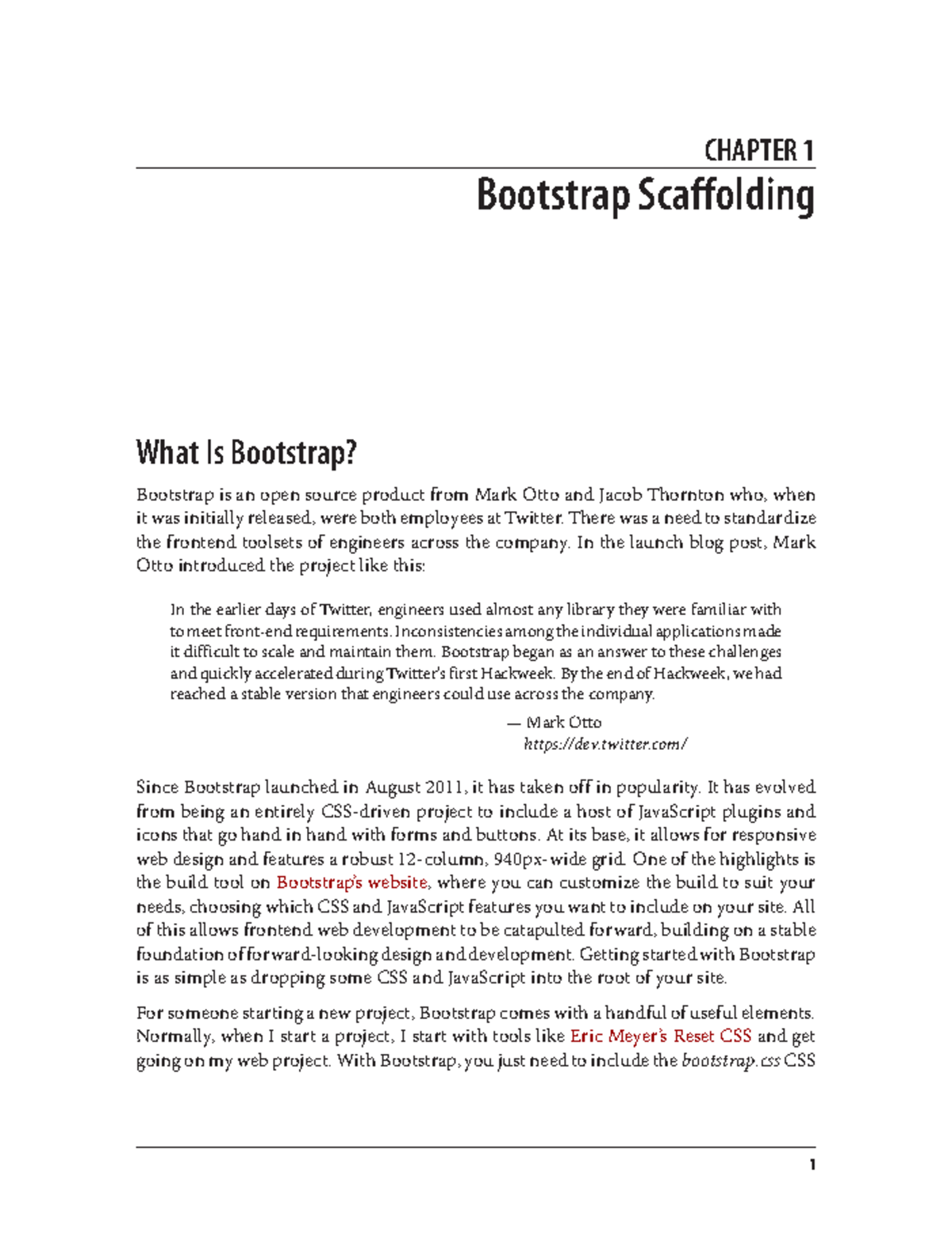 Adweb Module 5 - Notes - CHAPTER 1 Bootstrap Scaffolding What Is ...