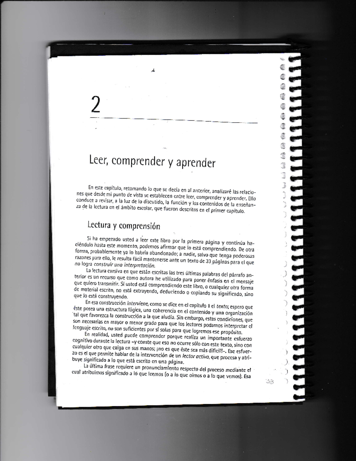 Lectura - LEER , Comprender Y Aprender - Leer, comprender y aprender En ...