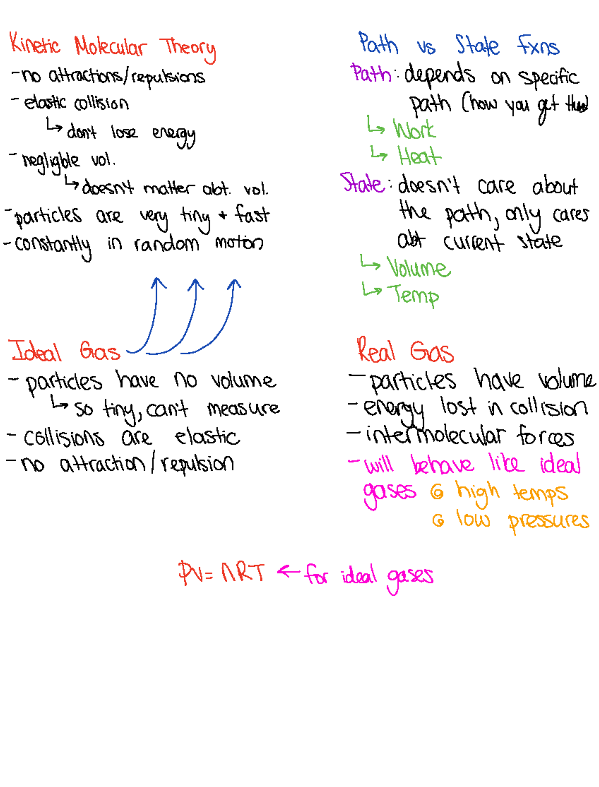 Madelyn 12 - Chem practice - Linetic Molecular Theory Path vs State ...