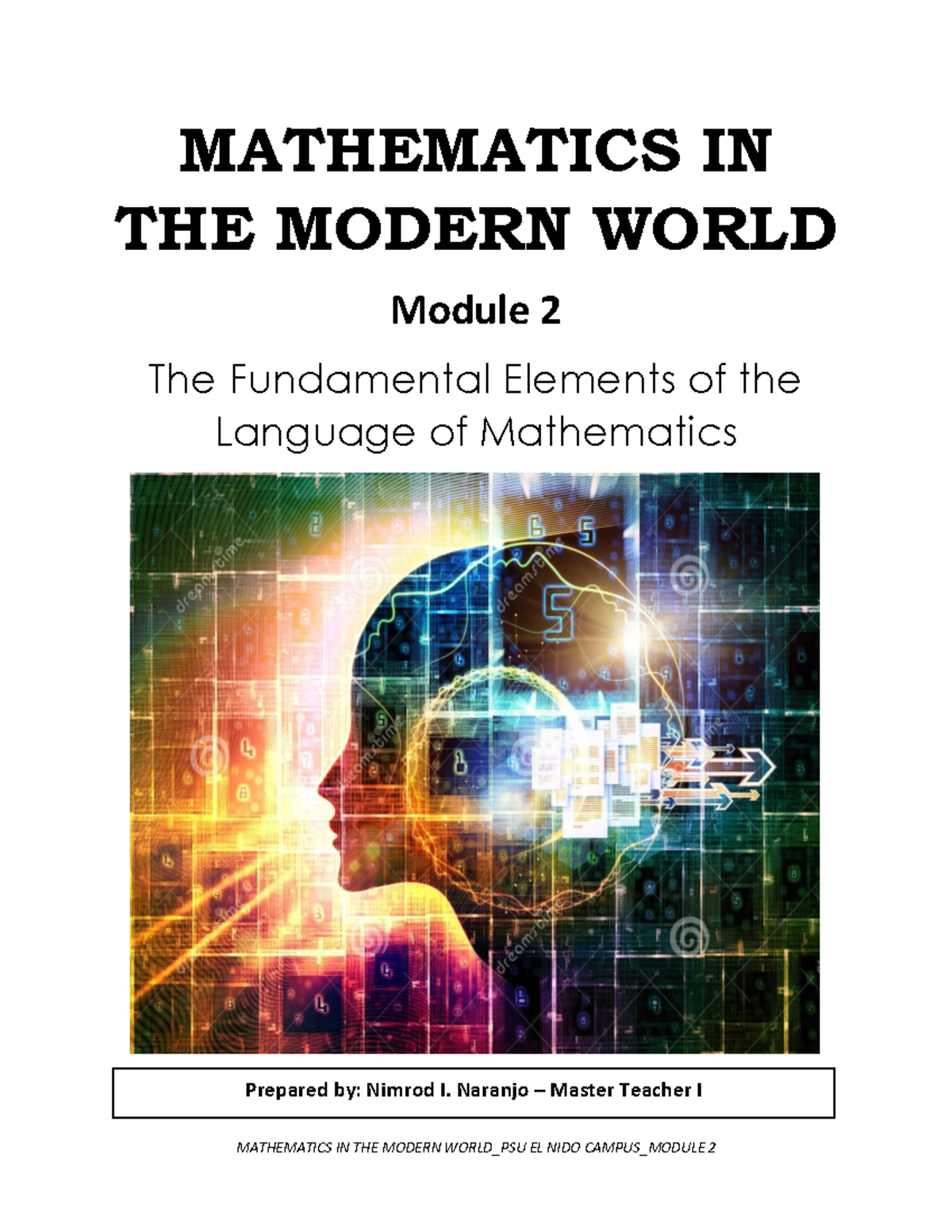 MATH in the Modern World module 2 - MATHEMATICS IN THE MODERN WORLD ...