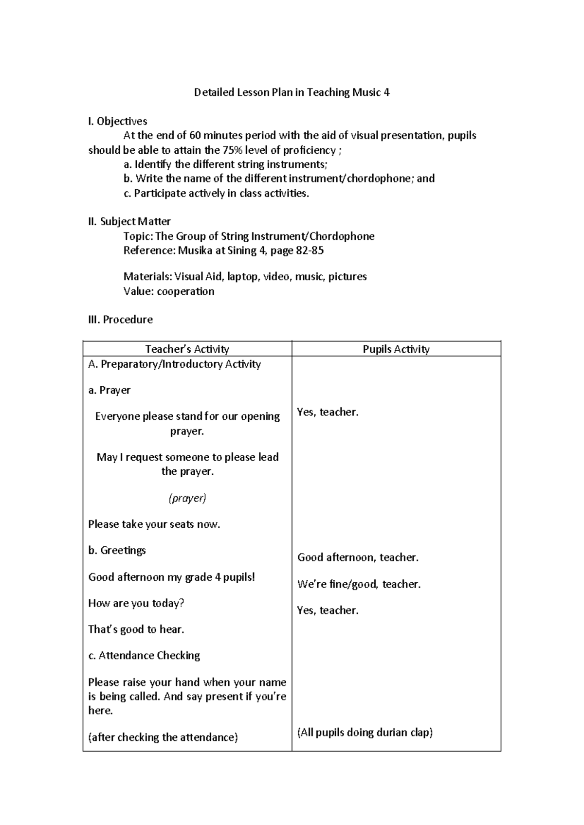 Detaliled-lesson-plan-in-teaching-music-4 compress - Detailed Lesson ...