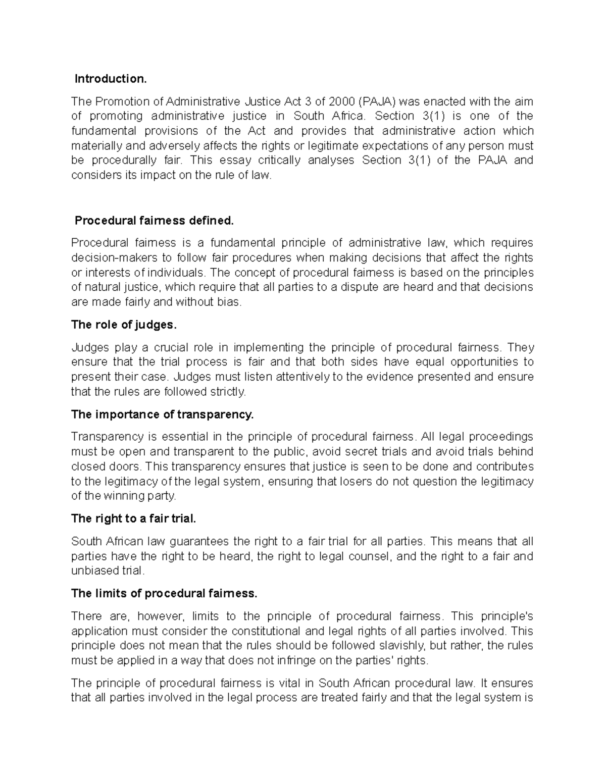 Final Admi. Law Asss - A brief explanation of the content ...