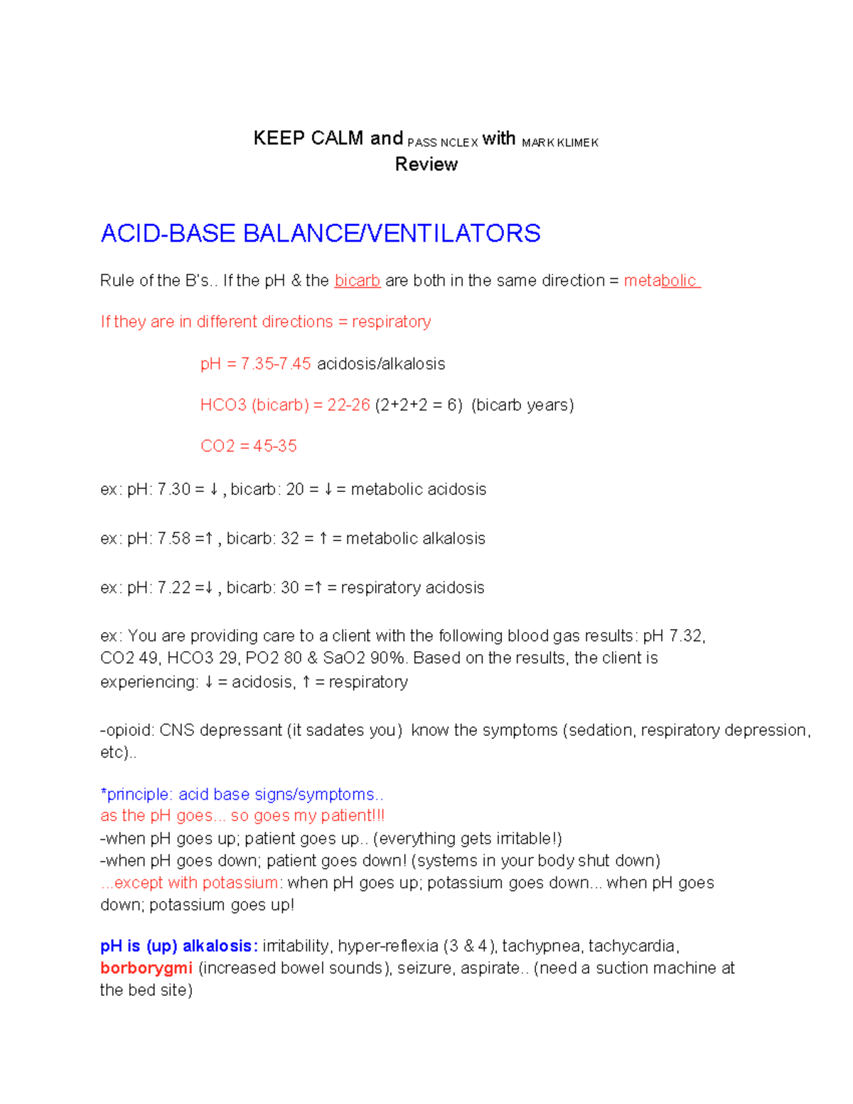 Mark Klimek Review - mmm - KEEP CALM and PASS NCLEX with MARK KLIMEK ...