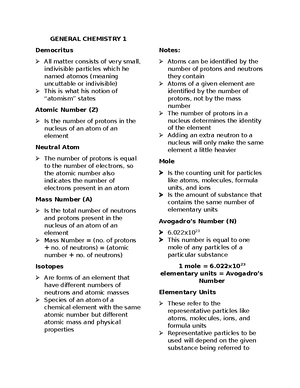 Chem 15 Reaction kinetics handout - introducing inorganic, organic and ...