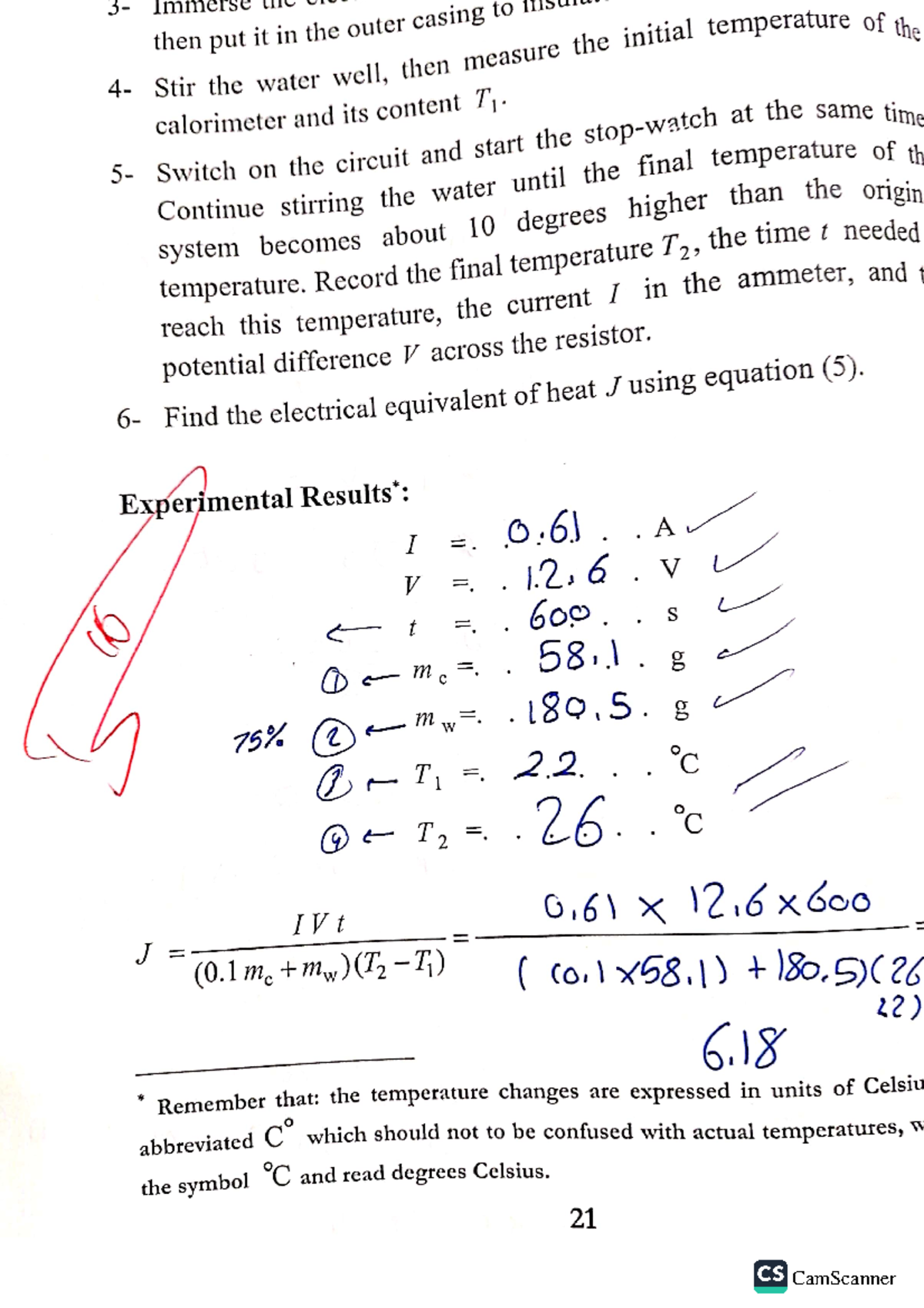 Exp 4 - exp - Engineering Physics I - CamScanner CamScanner - Studocu