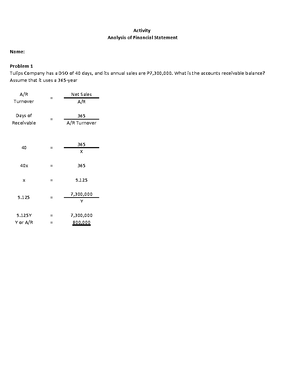 Work immersion list of activities - LIST OF TASK/ ACTIVITIES FOR WORK ...