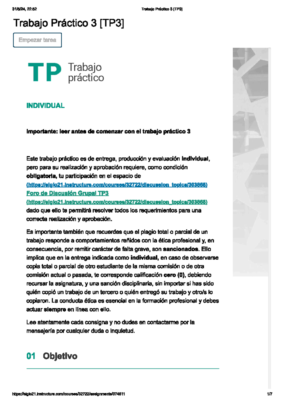 TP3- Consigna - Impuestos III - Studocu