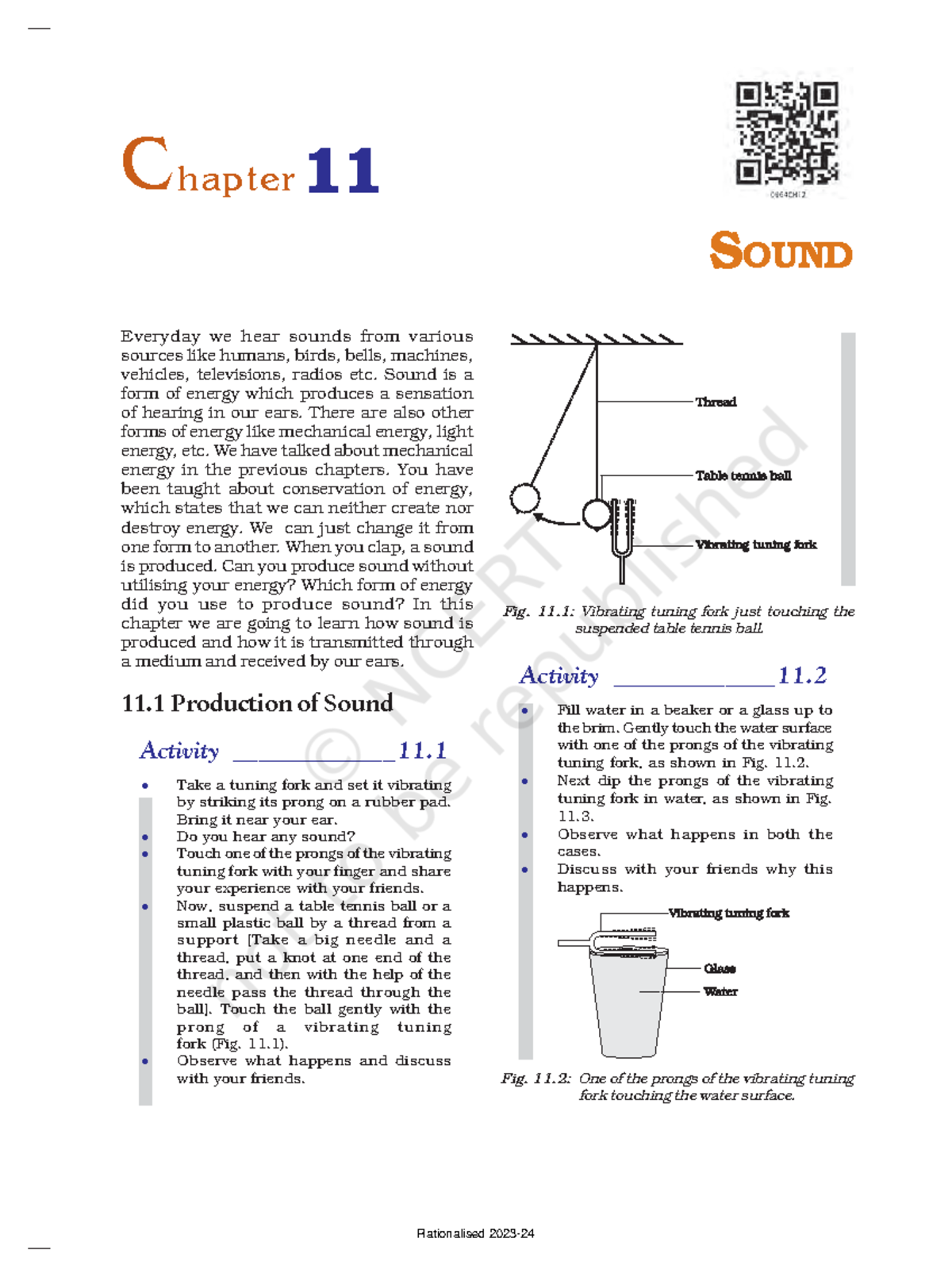 Sound - pdf ncert - Everyday we hear sounds from various sources like ...