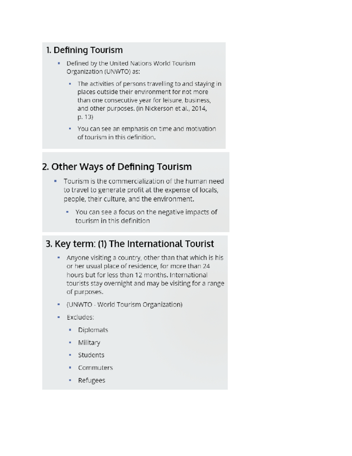 REC280 - Modules 1 to 3 slides - Rec 280 - Studocu