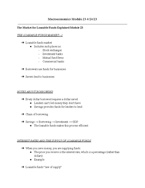 ECO2013 Macroeconomics Module 3 - Macroeconomics Module 3 3/16/ International Trade Module 3 ...