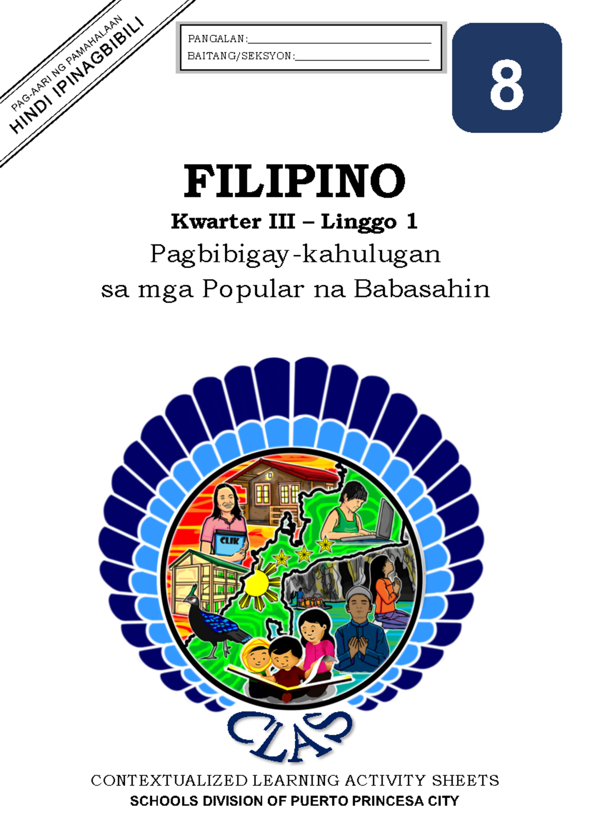 Filipino 8 q3 clas1 pagbibigaykahulugansamgapopularnababasahin v1-1 ...