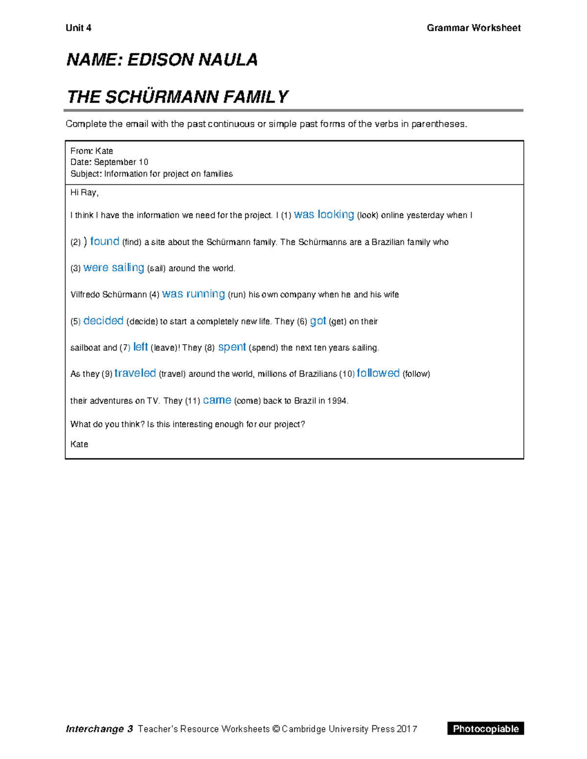 Grammar 1Naula Ingles Unit 4 Grammar Worksheet Interchange 3 grammar-1naula-ingles-unit-4-grammar-worksheet-interchange-3